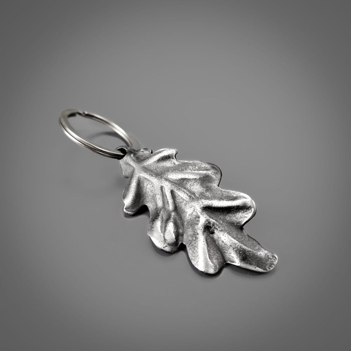 Oak Leaf Keyring – Raven Forge