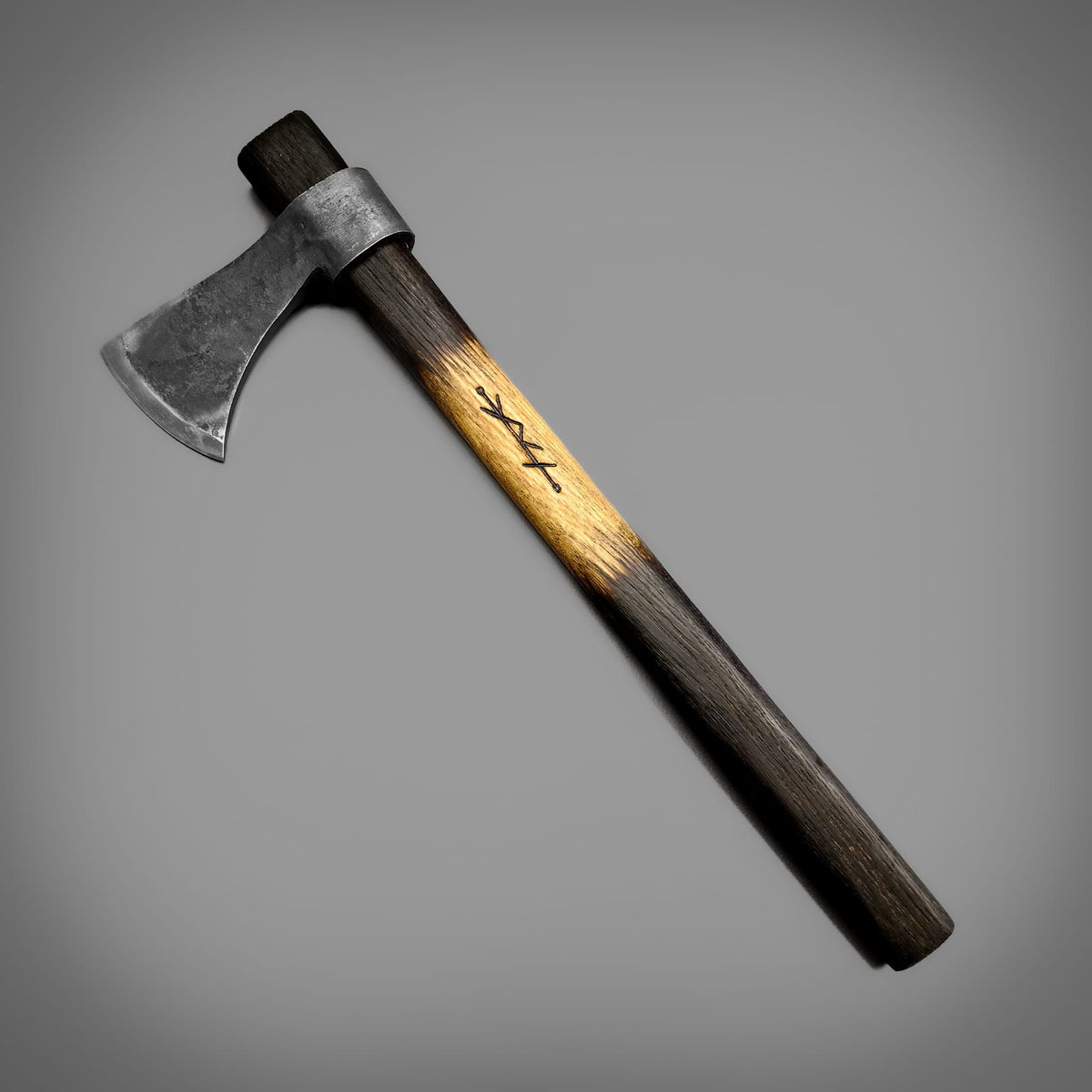 Hawk Runed Throwing Axe – Raven Forge