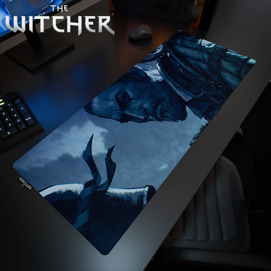 The Witcher™ Desk Mat - Geralt of Rivia – Raven Forge