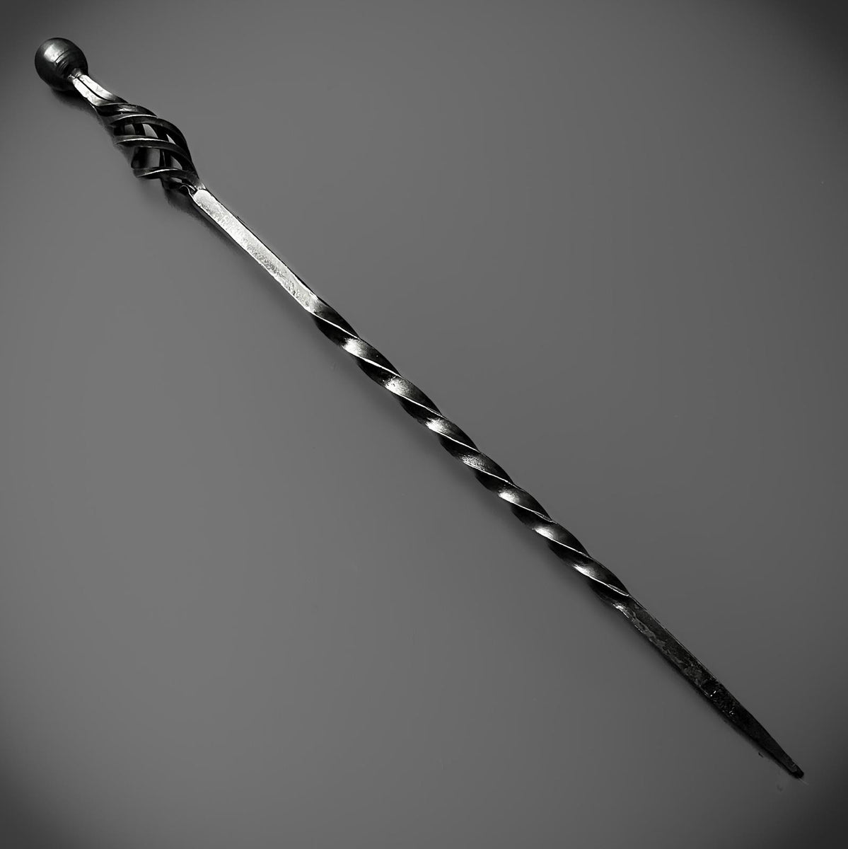 Hand-Forged Fire Poker – Raven Forge