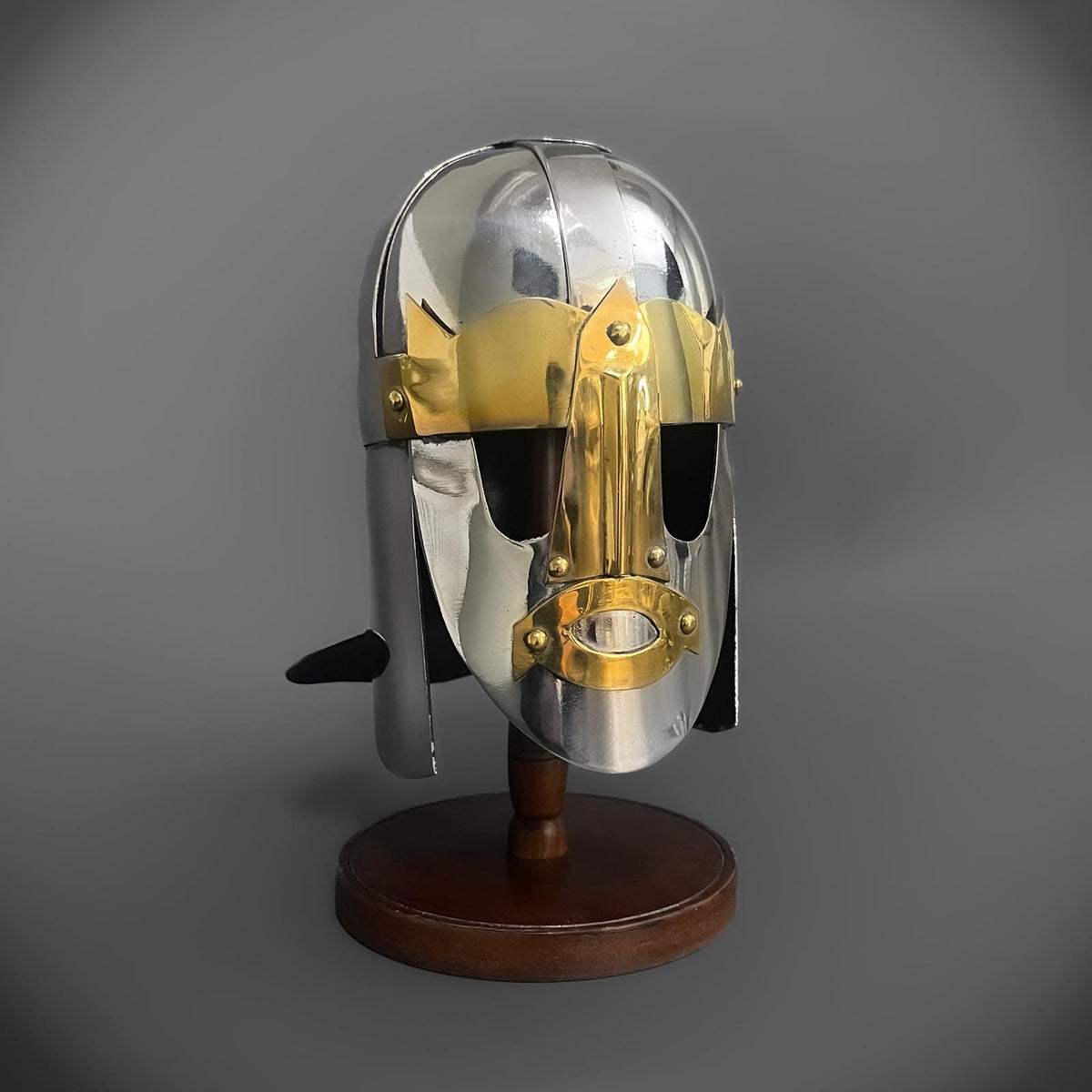 Miniature Sutton Hoo Helmet – Raven Forge