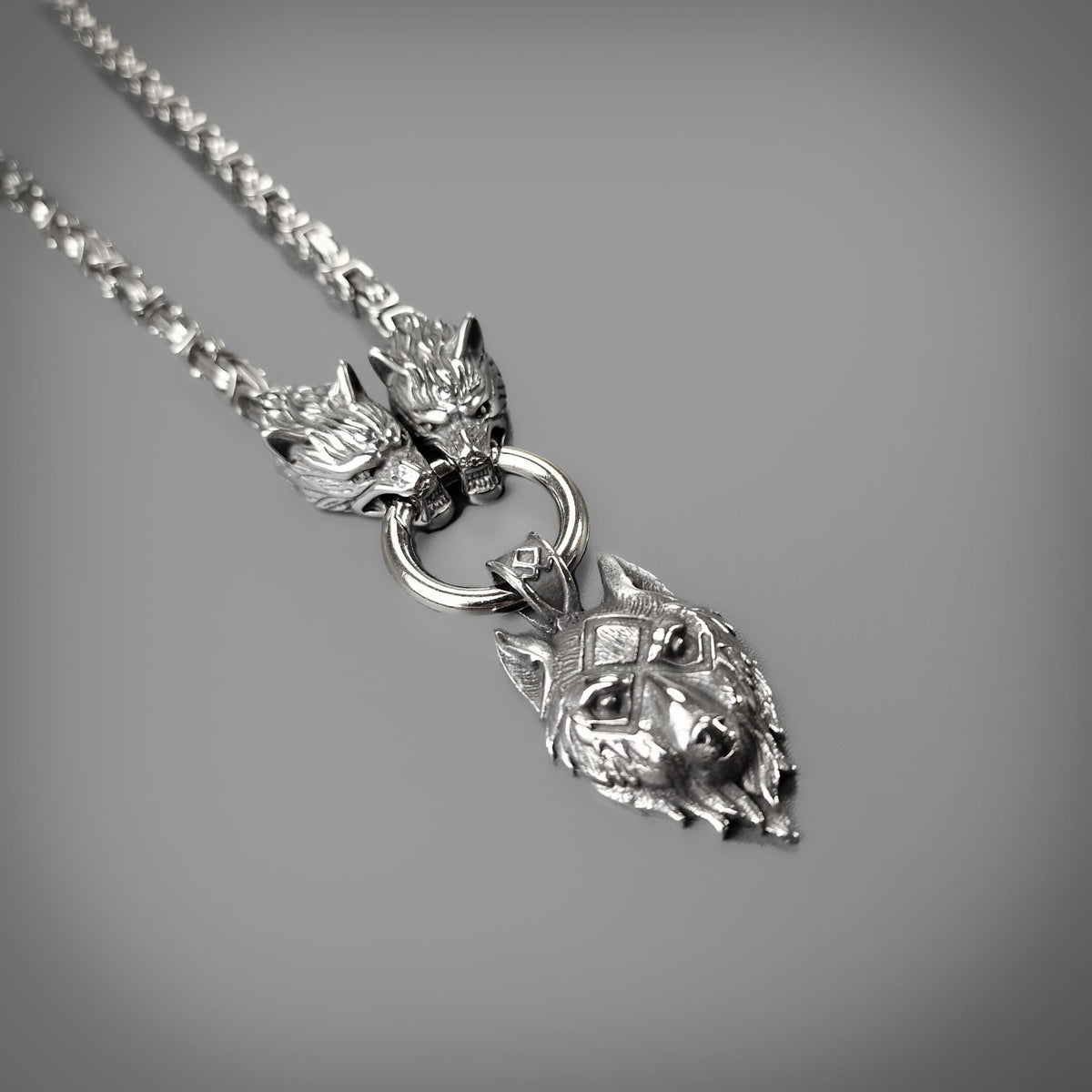Wolf Pack Medallion - Sköll – Raven Forge