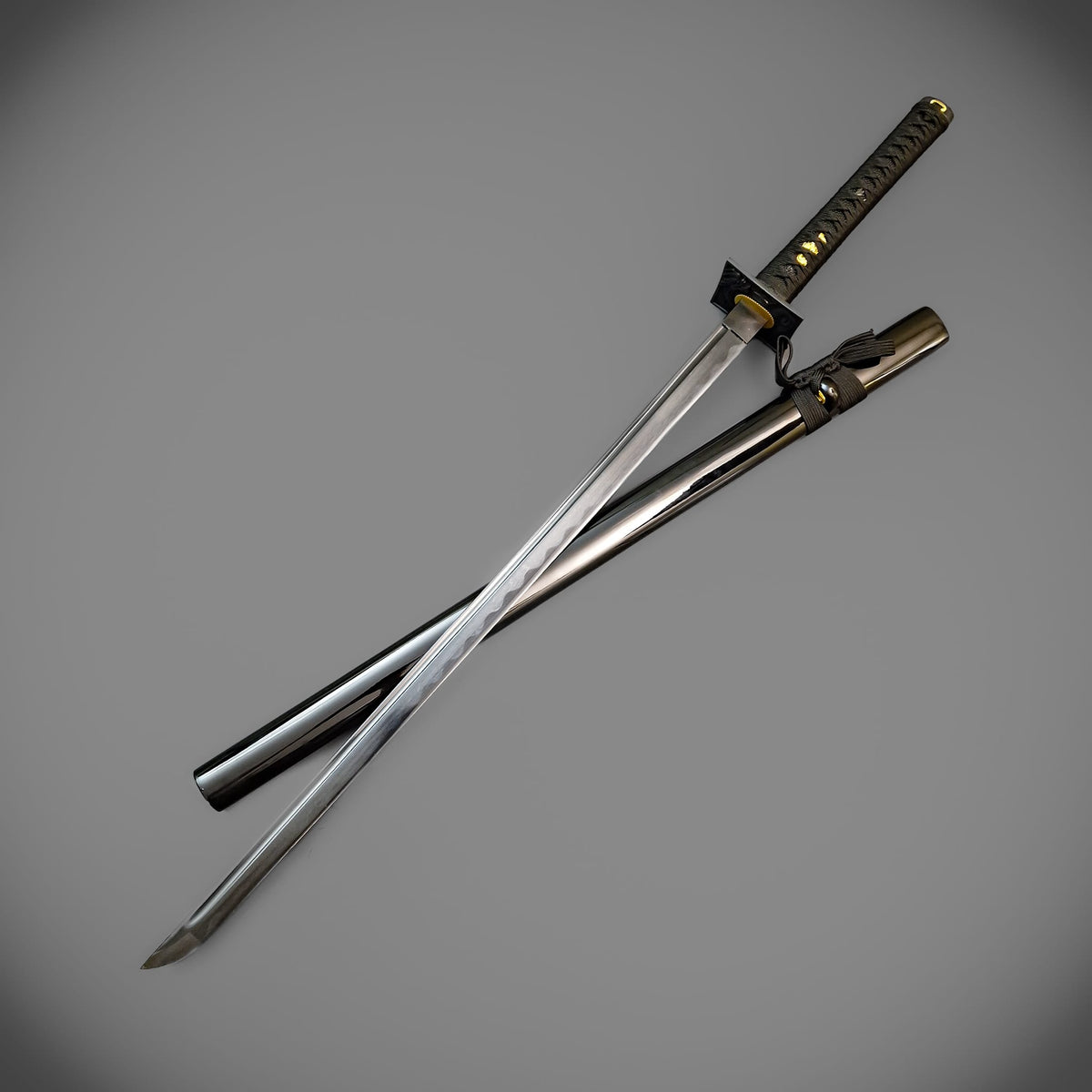 Black Dragon Tsuba Katana – Raven Forge