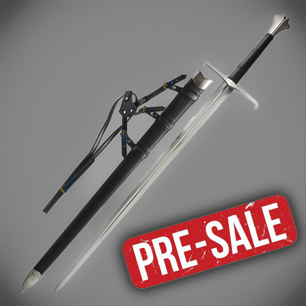 Damascus English Longsword – Raven Forge