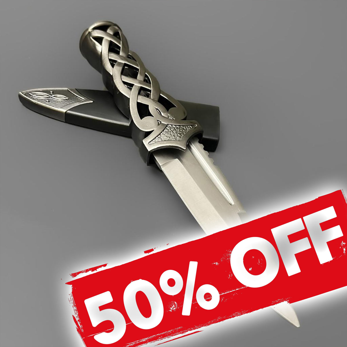 Celtic Knotwork Dagger – Raven Forge