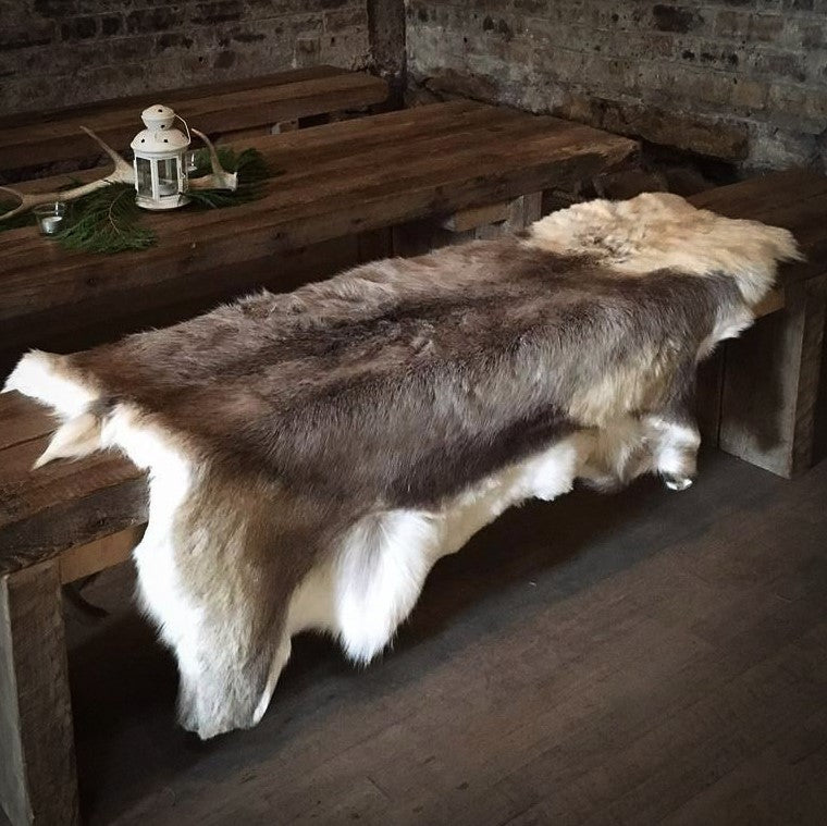 XL Reindeer Fur Hide – Raven Forge