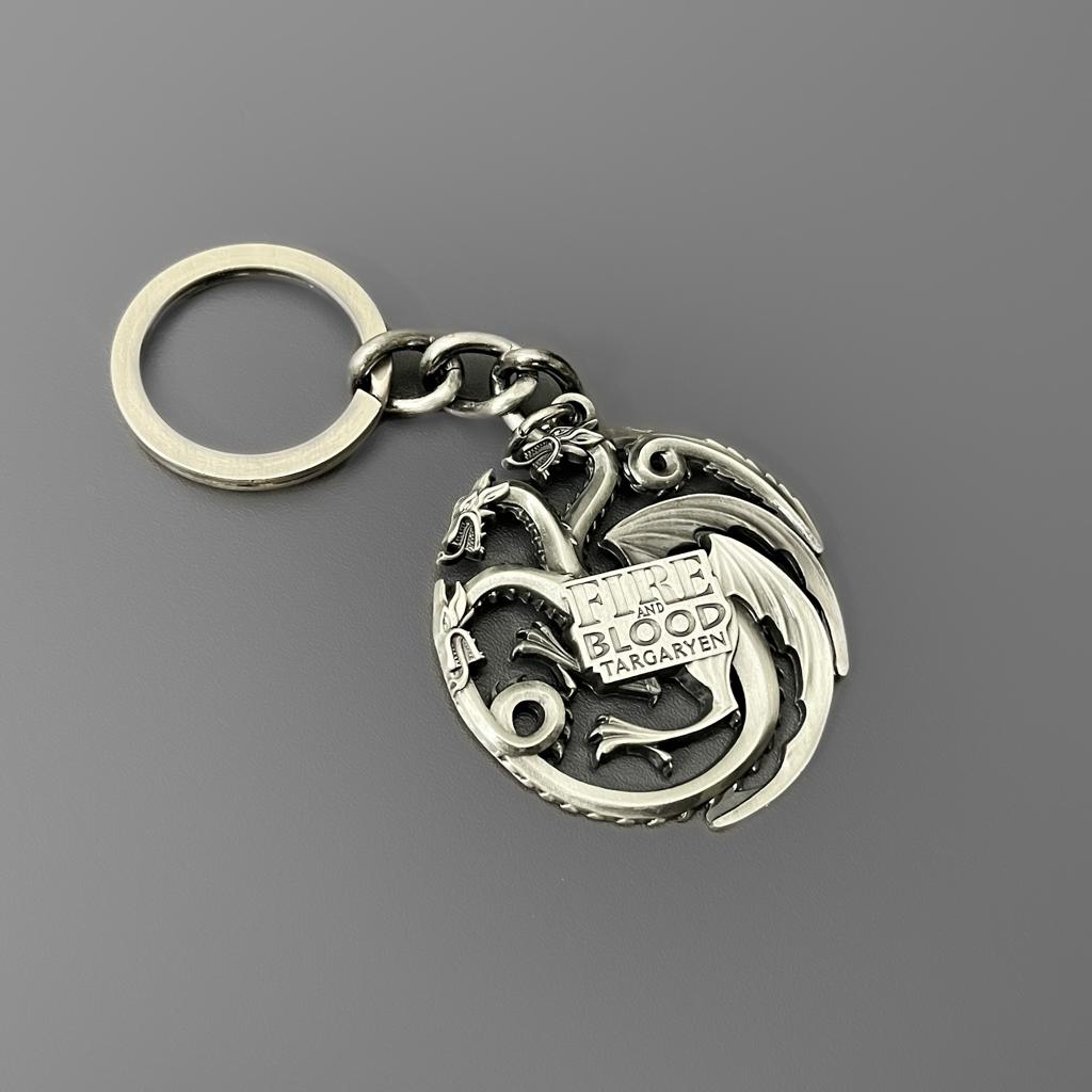 Targaryen Sigil Keychain – Raven Forge